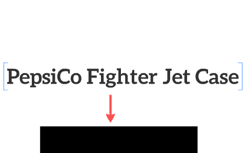 PepsiCo Fighter Jet Case by Herbie Lambden