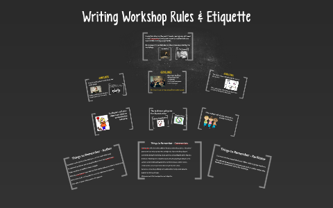 Writing Workshop Rules & Etiquette by Taj Palmer on Prezi