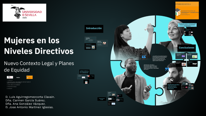 Mujeres en los Niveles Directivos by Carmen Garcia Suarez on Prezi