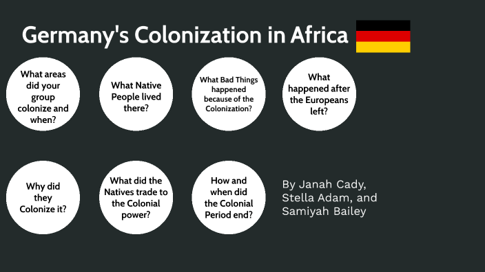 Germany's Colonization in Africa by Janya Cady on Prezi