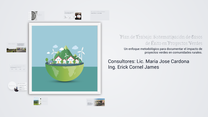 Plan de Trabajo: Sistematización de Casos de Éxito en Proyectos Verdes by María José Cardona ...