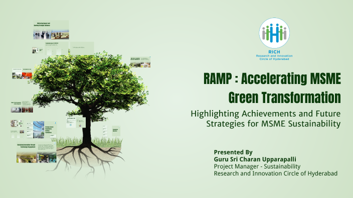 RAMP PROJECT: Accelerating MSME Green Transformation by Guru Sri Charan ...