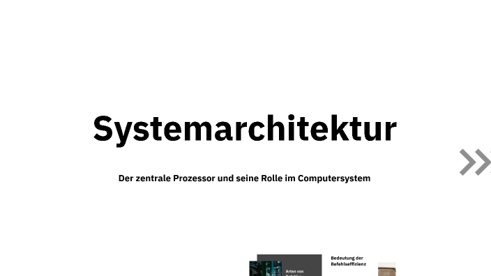 Systemarchitektur by Niklas Rath on Prezi