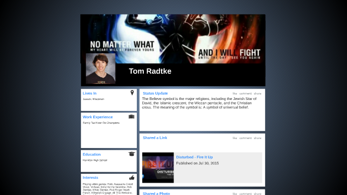 Interests by Tom Radtke on Prezi