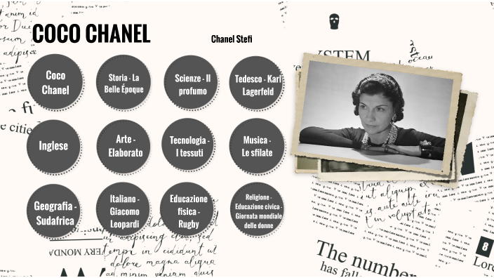 Coco Chanel - Tesina by Chanel Stefi on Prezi
