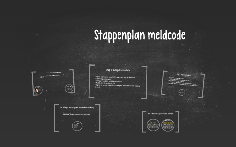 Stappenplan meldcode by Yvette voor den Dag on Prezi