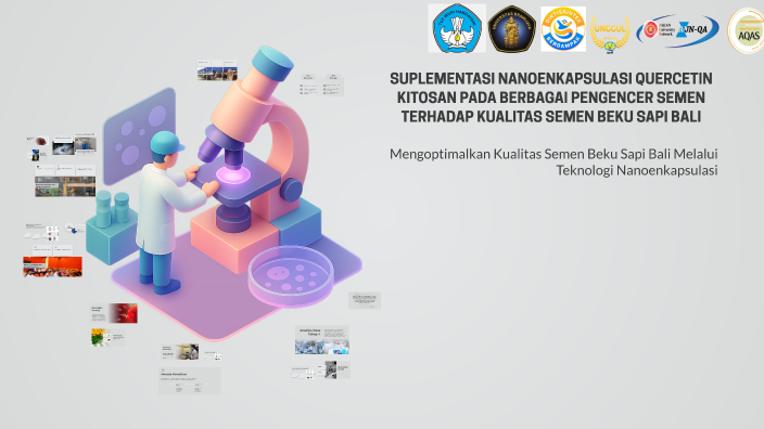 SUPLEMENTASI NANOENKAPSULASI QUERCETIN KITOSAN PADA BERBAGAI PENGENCER ...
