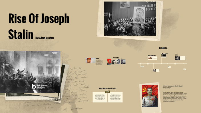 Rise Of Joseph Stalin by Adam Mukhtar on Prezi