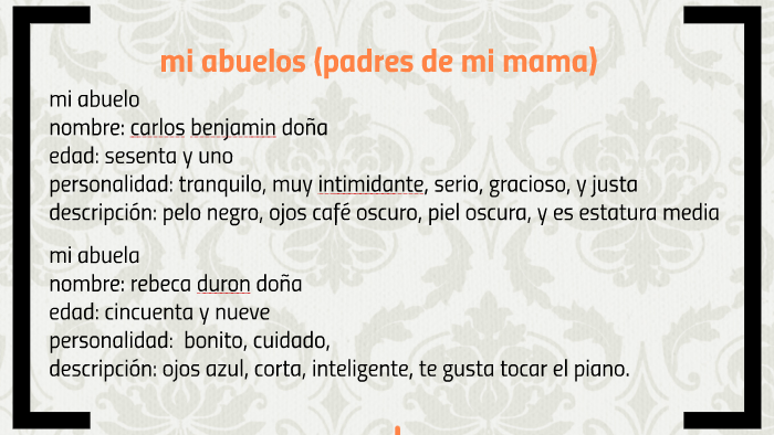 spanish family tree by caleb prieto on Prezi