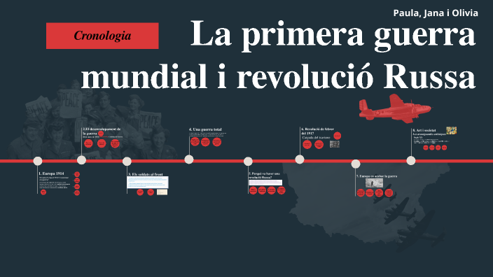 Paula, Jana i Olivia - La primera guerra mundial i la revolució Russa ...