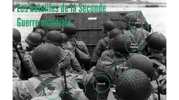 Les batailles de la Seconde Guerre mondiale by William Trottier on Prezi