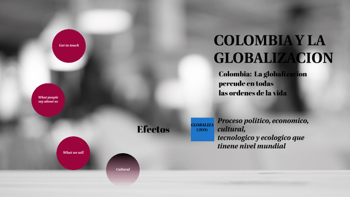 Colombia y la globalizacion by Cristian Felipe Cordoba Moreno on Prezi