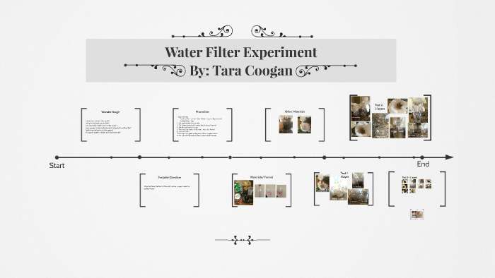 Water Filter Experiment by TC Elizabeth