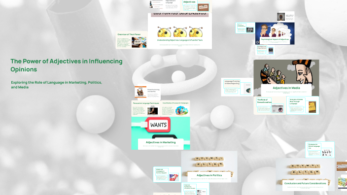 The Power of Adjectives in Marketing, Politics, and Media by Aashna on ...