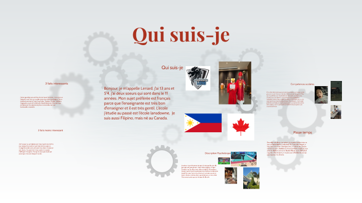 Qui suis-je by LENARD NIRO on Prezi