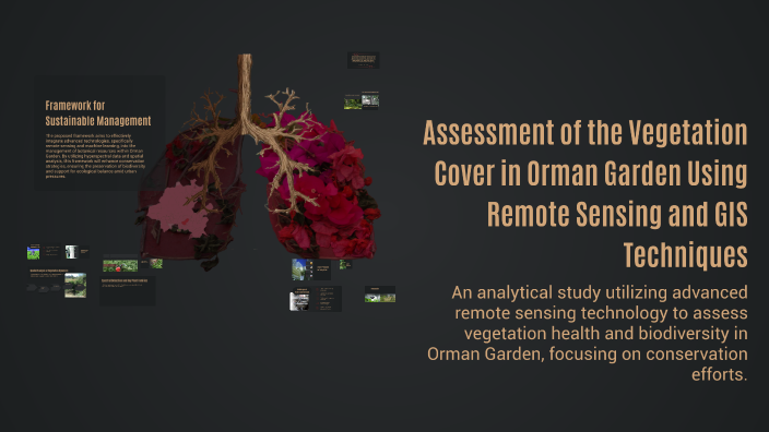 Assessment of the Vegetation Cover in Orman Garden Using Remote Sensing ...