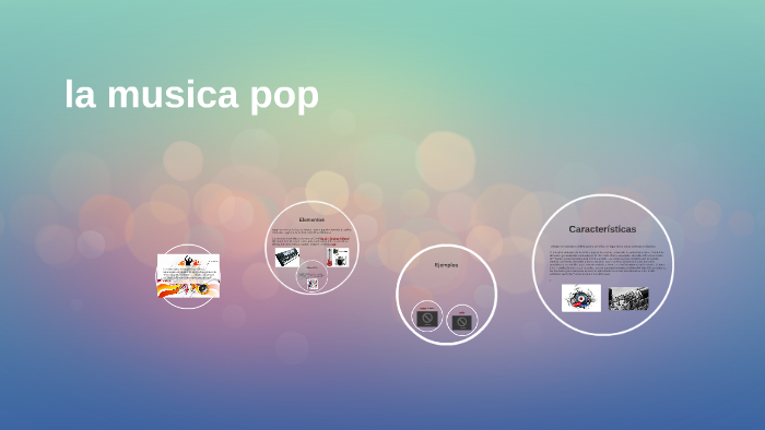 La música pop (del inglés pop music, contracción de popular by Yulian ...