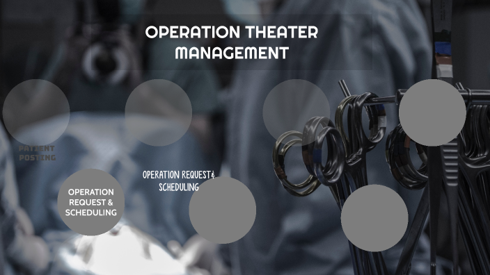 OPERATION THEATER MANAGEMENT by Ashica M on Prezi