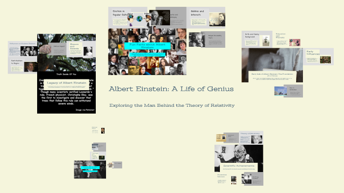 Albert Einstein: A Life of Genius by renata legisi on Prezi