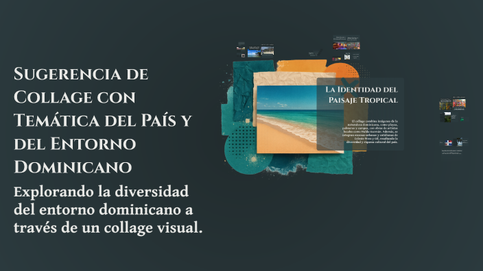 Sugerencia de Collage con Temática del País y del Entorno Dominicano by ...