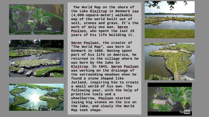 World Map at Lake Klejtrup by Emre Demirel on Prezi