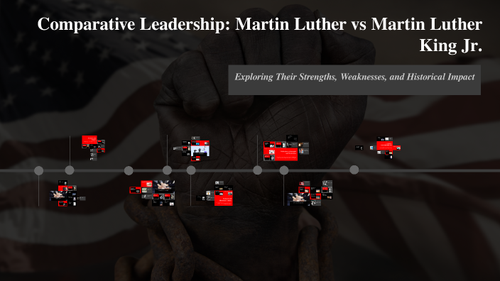 Comparative Leadership: Martin Luther vs Martin Luther King Jr. by ...
