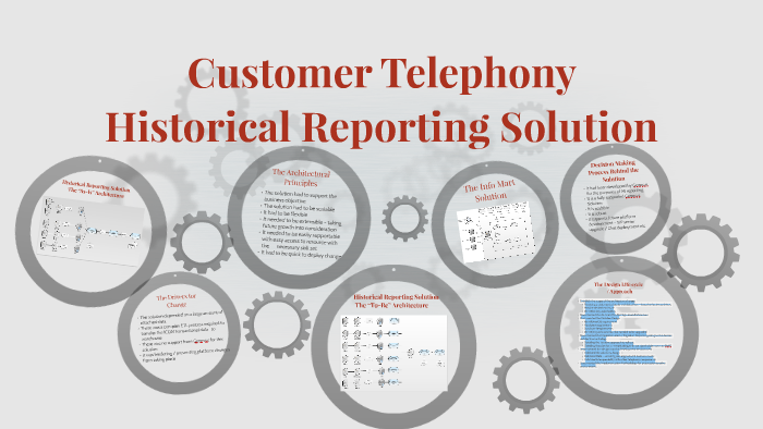 Customer Telephony Historical Reporting Solution by suzanne babb on Prezi