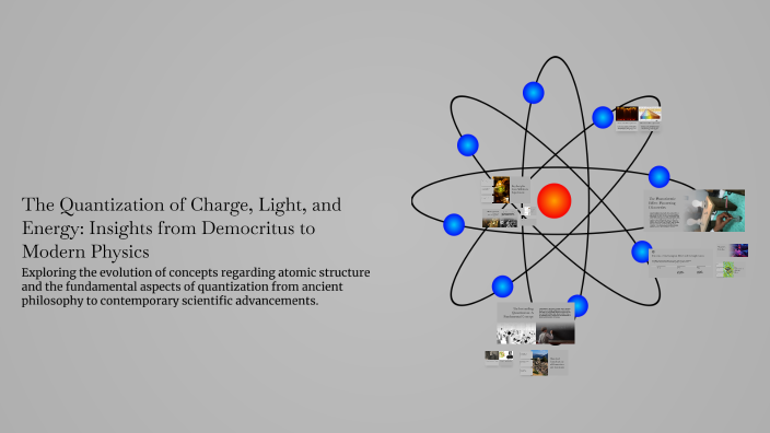 The Quantization of Charge, Light, and Energy: Insights from Democritus ...