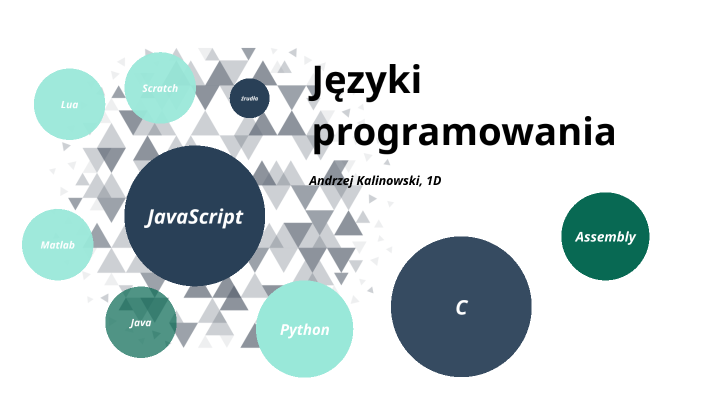 jezyki programowania by Andrzej Kalinowski on Prezi