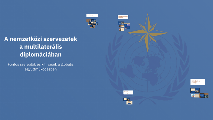 A nemzetközi szervezetek a multilaterális diplomáciában by Anna Rácz on ...