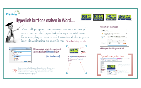 Hyperlink buttons maken in Word by Ramon Nijhuis (Prezi-les) on Prezi