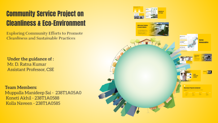 Community Service Project on Cleanliness & Eco-Environment by MUPPALLA ...