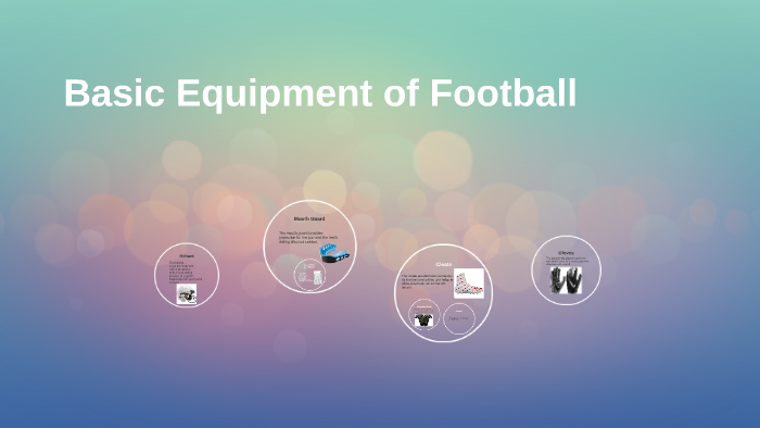 Basic Equipment of Football by Cole Walton on Prezi