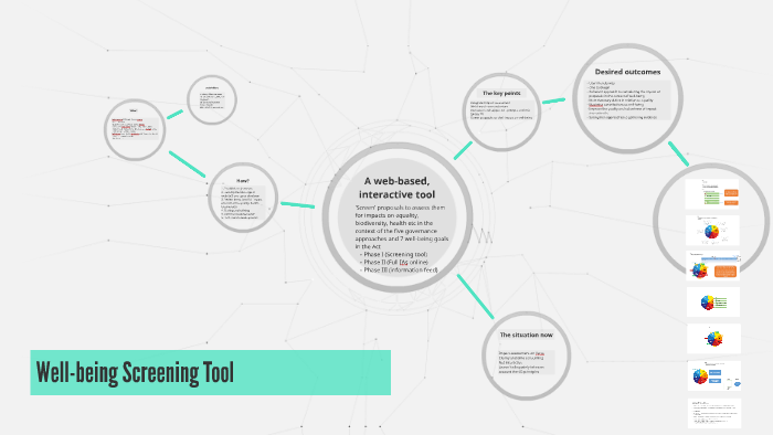 Well-being Screening Tool by Emma Horan on Prezi