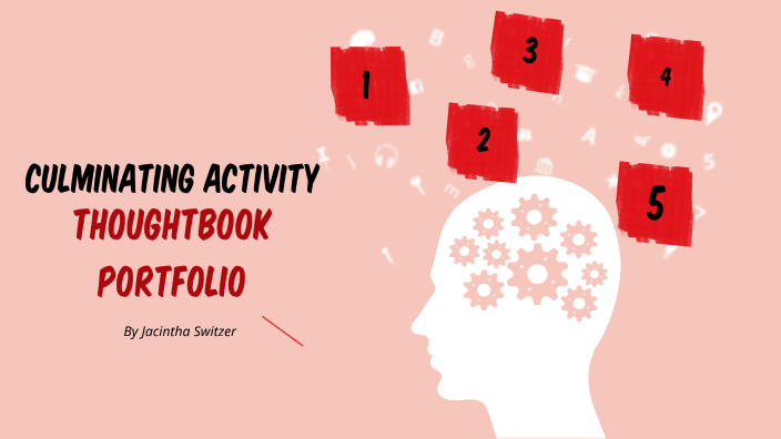 Culminating Activity: Thoughtbook Task by jacintha switzer on Prezi