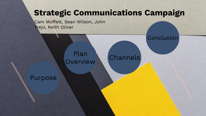 Strategic Communications Campaign by Cam Scott on Prezi