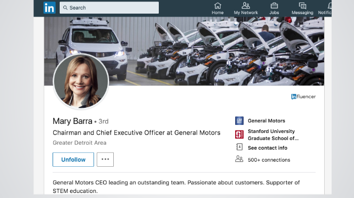 Mary Barra by Rachel Liu on Prezi