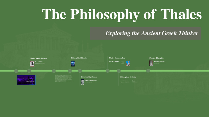 The Philosophy of Thales by Iminova Rano on Prezi