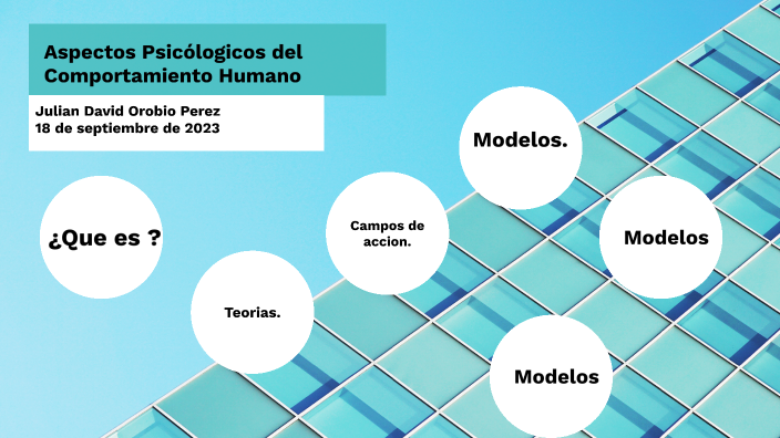 Aspectos Psicológicos del Comportamiento Humano by JULIAN OROBIO on Prezi