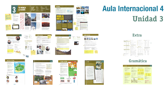 Aula Internacional 4 N Ed. Unidad 3 by Joaquín Fernández on Prezi