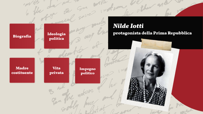 nilde iotti by Maria Luisa Gioino on Prezi