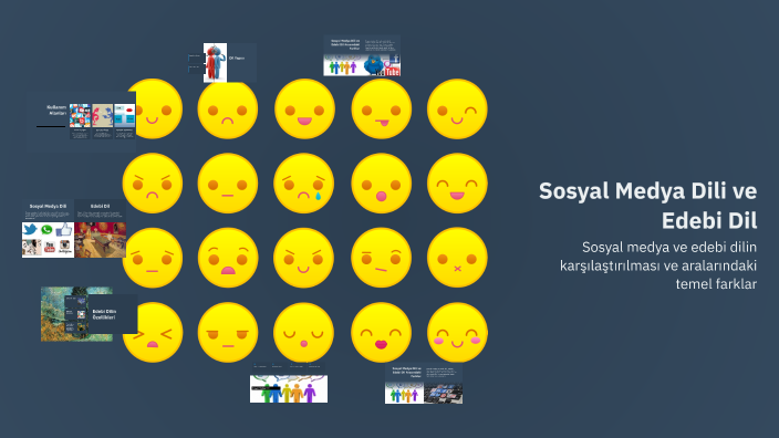 Sosyal Medya Dili ve Edebi Dil by Bekir Taha Alagas on Prezi