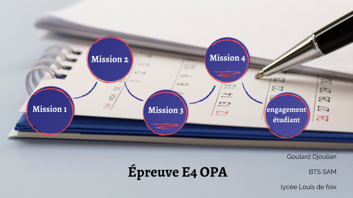 épreuve E4 OPA by djoulian goulard on Prezi