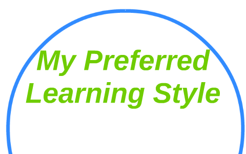 My Preferred Learning Style by Kim Kirk on Prezi