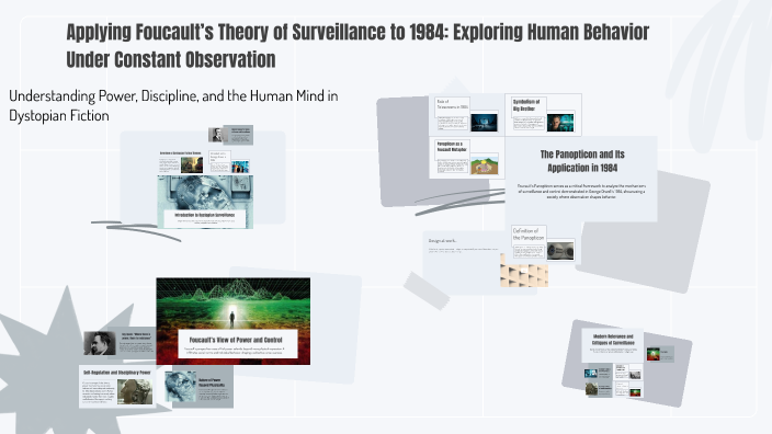Applying Foucault’s Theory of Surveillance to 1984: Exploring Human ...