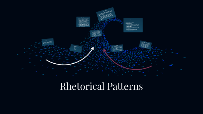 Rhetorical Patterns by Rachele Pili