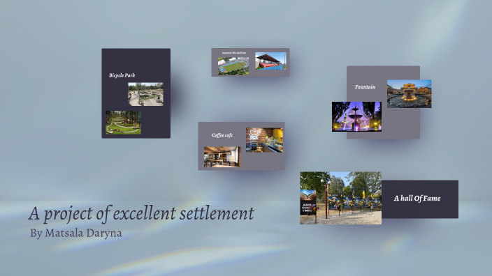 The project of excellent settlement by Алла Назаренко on Prezi