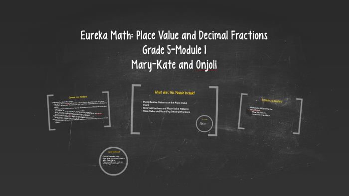 Eureka Math: Place Value and Decimal Fractions by Mary-Kate Shelby on Prezi