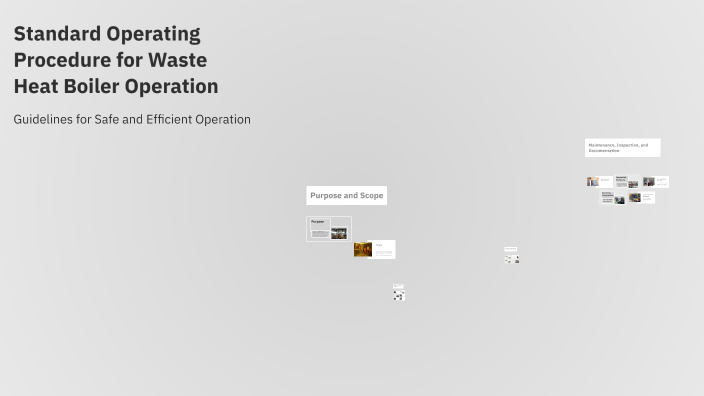 Standard Operating Procedure for Waste Heat Boiler Operation by WHR ...