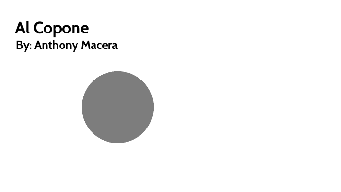 Al Copone by Anthony Macera on Prezi